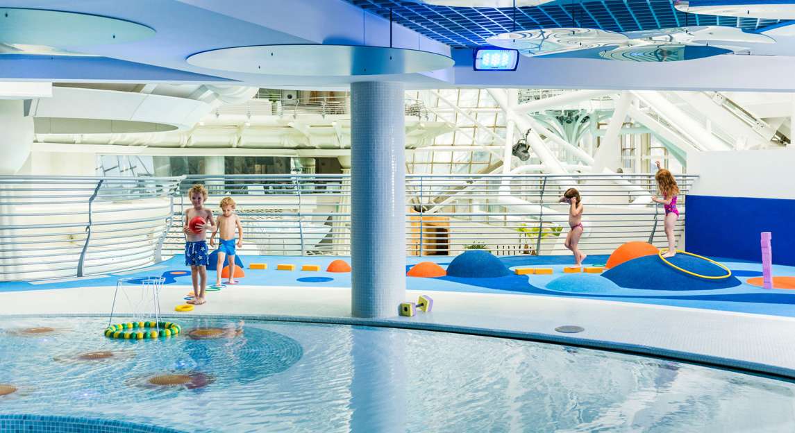 El spa termal exclusivo para niños de 3 a 8 años de Caldea